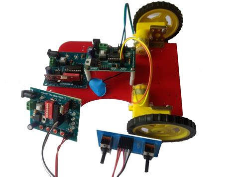rf wireless joystick remote controlled non programmable robotic diy kit
