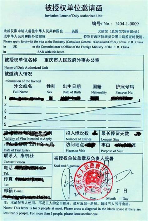 Бизнес виза в Китай документы для россиян сроки и стоимость