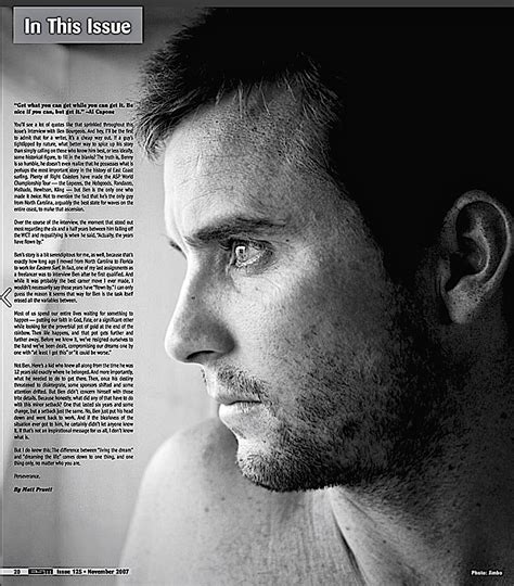 Ben Bourgeois East Coast Surfing Hall Of Fame