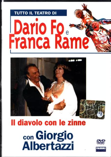 Il Diavolo Con Le Zinne Tutto Il Teatro Di Dario Fo E Franca Rame Dvd In It Eur 500