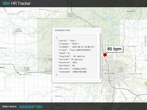 Ibm Bluemix And Iot Real Time Heart Rate And Geolocation Tony Erwin