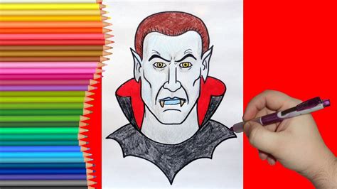 Як легко намалювати вампіра виконуємо малюнок на Хеллоуїн Ravlyk