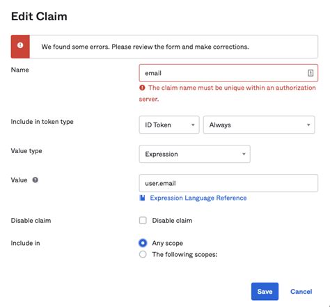 Email Claim Inside Idtoken Questions Okta Developer Community