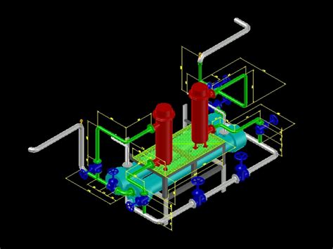 Trocador De Calor Em Autocad Baixar Cad 93005 Kb Bibliocad