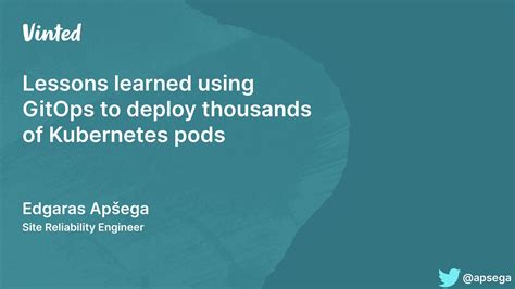 Lessons Learned Using Gitops To Deploy Thousands Of Kubernetes Pods