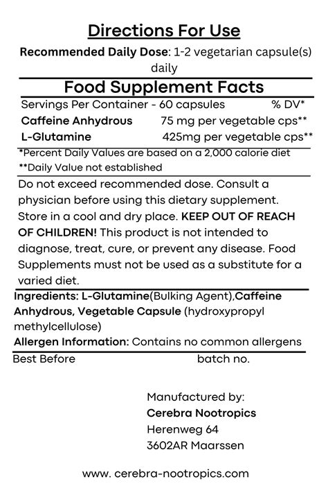 Buy Caffeine Anhydrous Capsules 100 Pure Eu Delivery