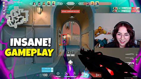 Kyedae Shocked Tenz With This Insane Vandal Ace Youtube