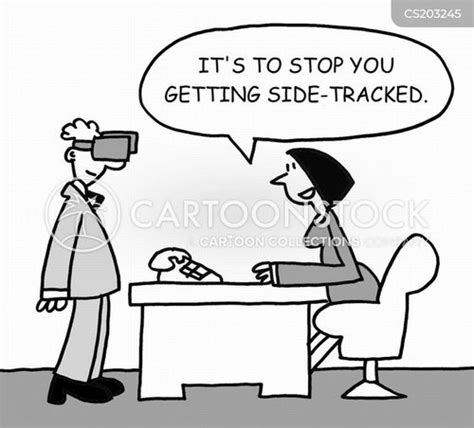 Worker Distraction Cartoons And Comics Funny Pictures From Cartoonstock