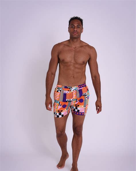 Mens Retro Endless Summer Swim Shorts Oosc Clothing