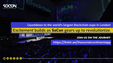 The Social Continent On Linkedin Blockchainevent Conference Largest Global Globalcommunity