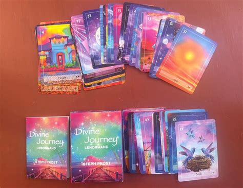Divine Journey Lenormand Oracle 62 Card Deck Etsy
