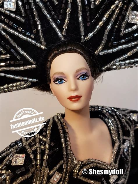 ©1993 Erté Barbie Facemold And Dolls