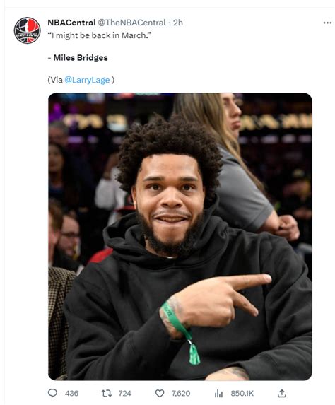 家暴男自诉或在3月回归nba：5年19亿变底薪？黄蜂存两种留他方式