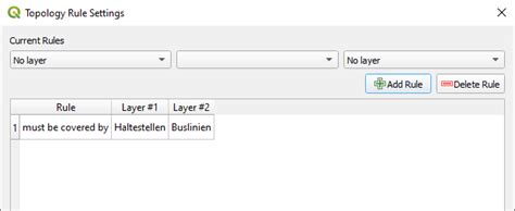 Qgis Topology Checker Check If Point Features Are Covered By Line