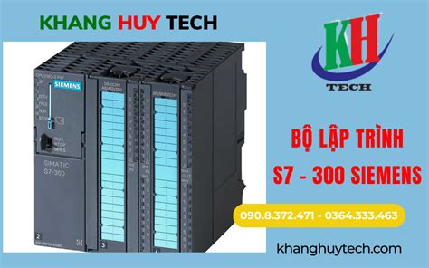 Khang Huy Tech Địa Chỉ Cung Cấp Bộ Lập Trình Plc S7 300 Siemens