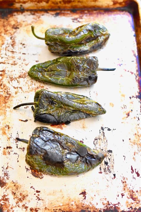 Creamy Roasted Poblano Pepper Soup Food On Fifth