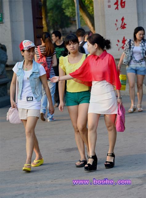 Asia Travel Photography Chinese Street Candid A Cameltoe Street Three