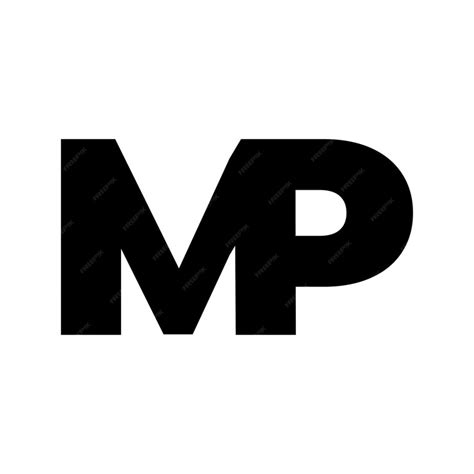 Premium Vector Professional Mp Brand Logo Design Set