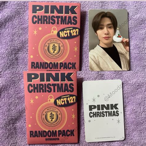 Nct 127 Pink Christmas Random Pack Jaehyun Shopee Malaysia