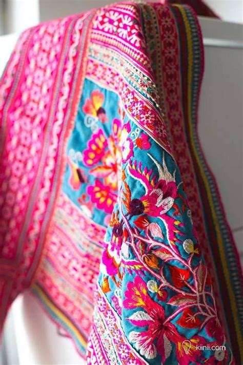 貴州苗族刺繡藝術美圖 每日頭條