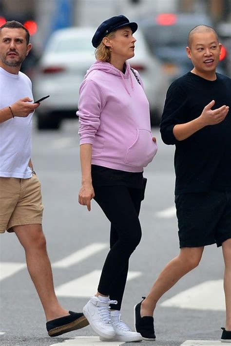 Pregnant DIANE KRUGER Out In New York 08 19 2018 HawtCelebs