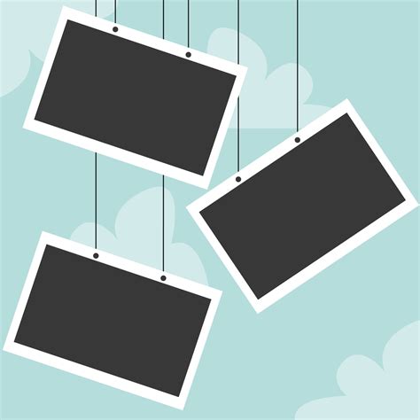 Frame Photo Fly Vector Art At Vecteezy