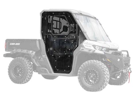 Can Am Defender Convertible Cab Enclosure Doors By Superatv Door Ca