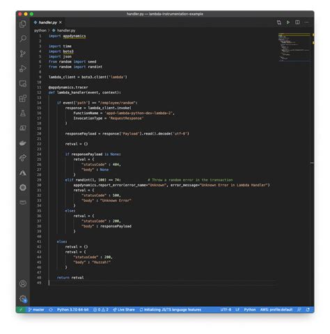 Lambda Lambda Lambda Instrumenting Python Lambda Functions With Appdynamics Application