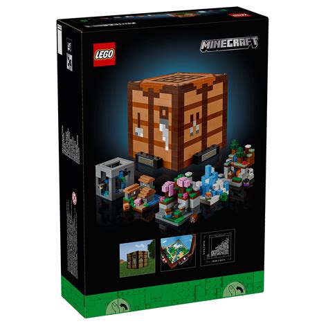 Nouveauté LEGO Minecraft 2024 le set 21265 The Crafting Table est en