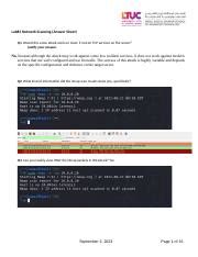 Understanding Network Scanning Exploring Nmap Techniques And Course Hero