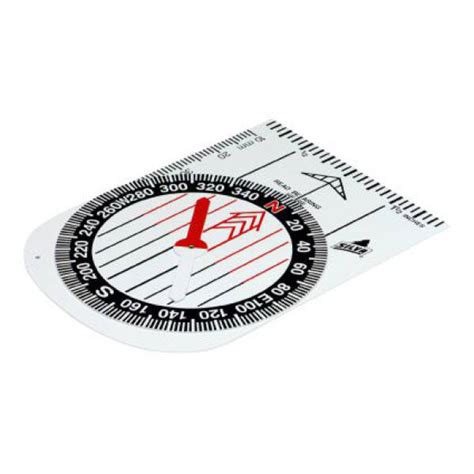 Large Demonstration Compass White Orienteering Service Of Australia