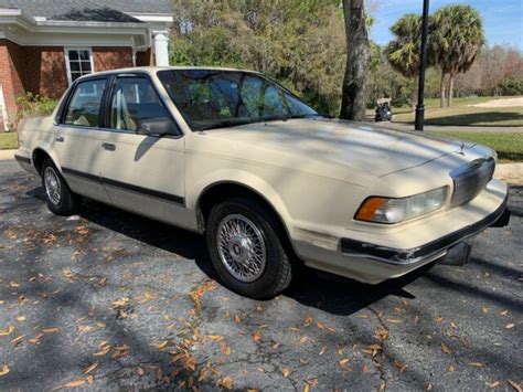 1991 Buick Century Custom 4 Door Automatic 88000 Low Miles Florida No