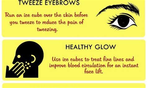 10 Best Beauty Tips Using Ice Cubes Fashion Daily