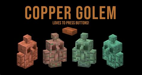 Copper Golem For Fabric Minecraft Mod