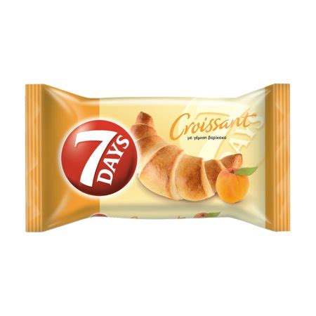 7DAYS Κρουασάν με γέμιση Βερίκοκο 70gr | ΣΚΛΑΒΕΝΙΤΗΣ