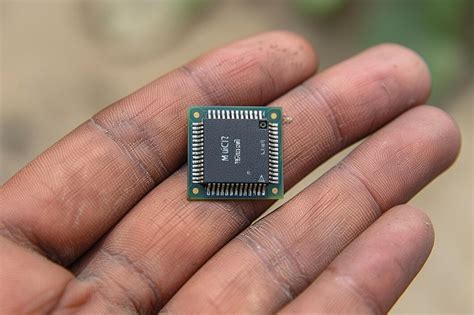 Presenting New Project With Micro Nano Chip Premium Ai Generated Image