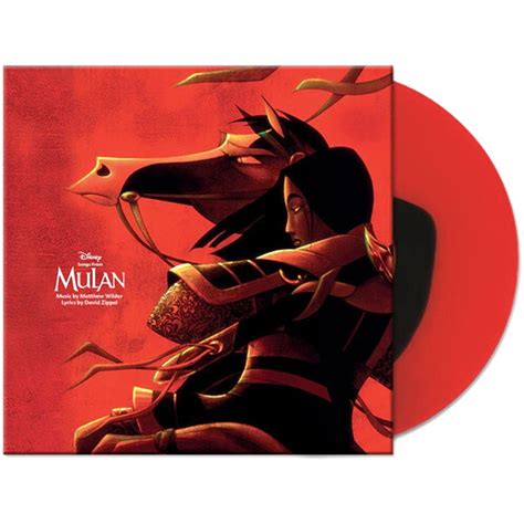 Shop For Disney Mulan Red Colored Vinyl Limited Edition 1 Disc