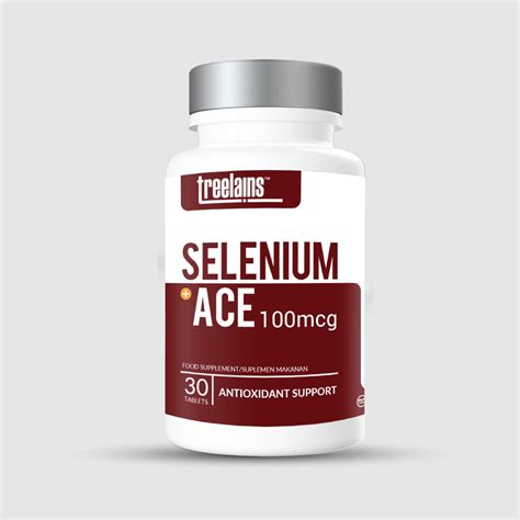 Jual Selenium Ace 100 Mcg Treelains 30 Tablets Multivitamin Suplemen