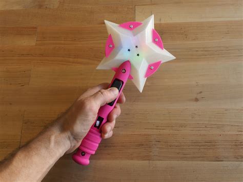 3d Printed Magic Wand Sword And Wand Prop Effects With Circuit