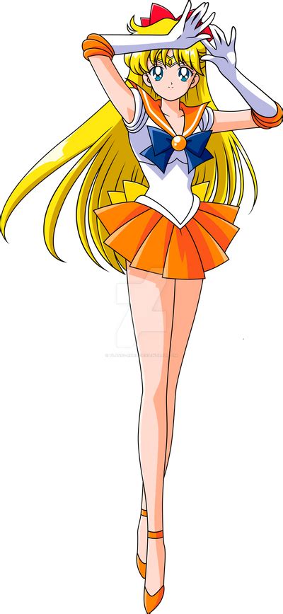 Sailor Venus Vector By Flavio Ruru On Deviantart