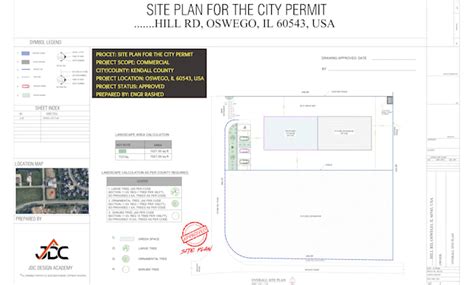 Do Site Plan For City Permit Plat Plan For Permit Sets By