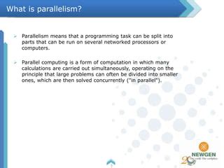 Dot Net Parallelism And Multicore Computing PPT