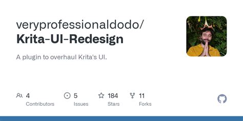 GitHub Veryprofessionaldodo Krita UI Redesign A Plugin To Overhaul