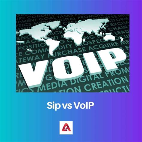 Sip Vs Voip Difference And Comparison