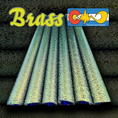 Brass Dichroic Tubing Cobalt Core Layer Borosilicate Glass
