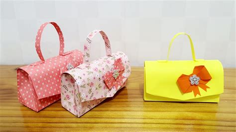 엄마의종이접기 핸드백 Origami Handbag Youtube
