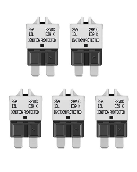 Lenkrad 25 Amp Resettable Fuse Breaker Fuse Low Profile Atc Ato 25a Ma Thalassa Marine
