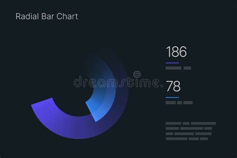 dashboard ui and ux kit with data visualization stock vector