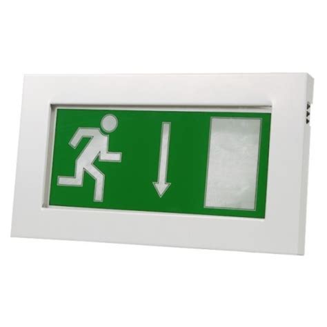 X Slm Led 3 Hour Maintained Slimline Exit Sign