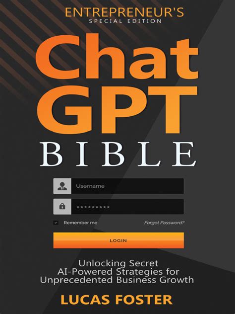 chatgpt bible entrepreneur s special edition unlocking secret ai